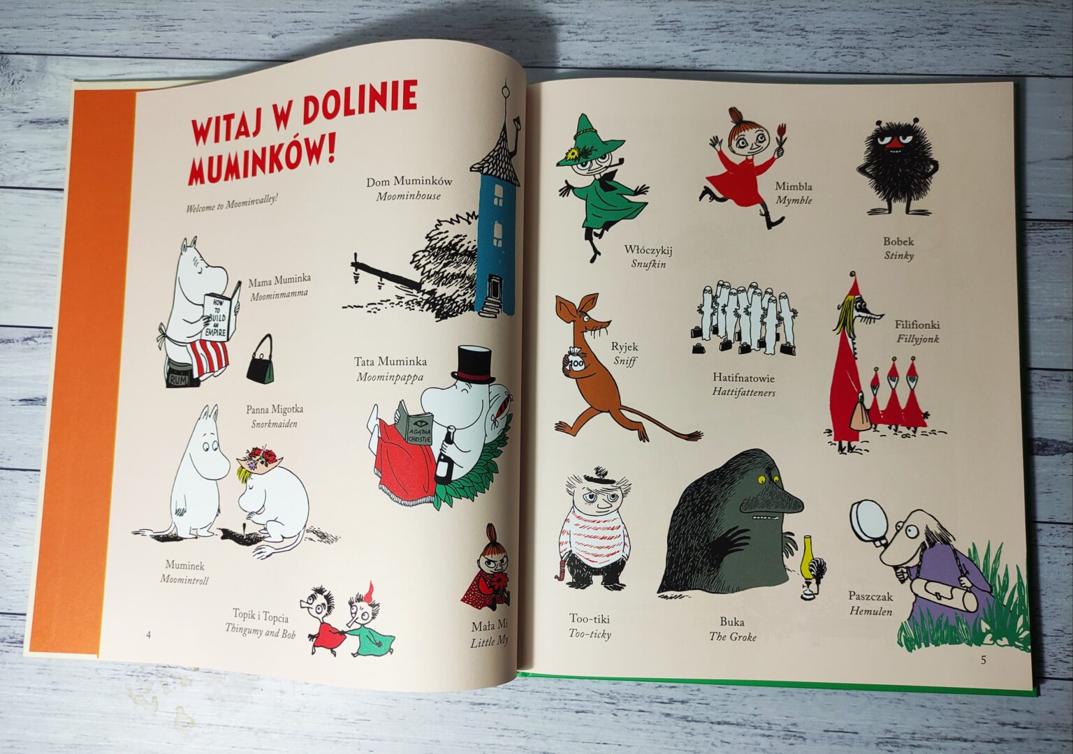 Muminki. Wielki słownik obrazkowy polsko-angielski - Poligon Domowy